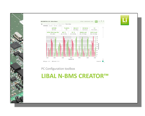 Lithium Balance 100840.99 n-BMS Creator Software for programming Lithium Balance systems