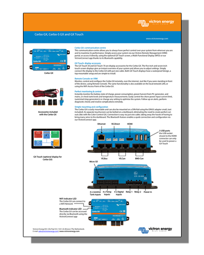Victron Energy CERBO GX BPP900450100 Victron Energy Systems Controller ...