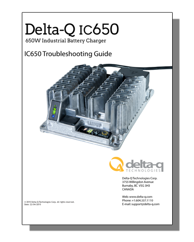 Delta-Q DQIC650-36/18.1CAN 940-0005 36V 18.1A Delta-Q IC650 Series IP66 ...