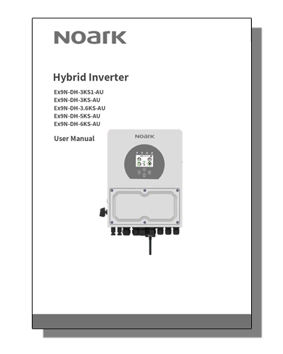 Noark EX9N-DH-6KS-AU Noark SION Single Phase Hybrid Inverter Charger