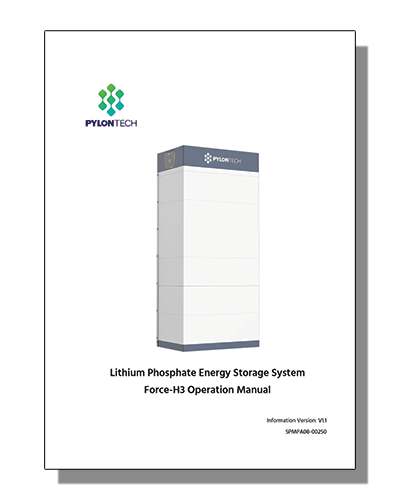 Pylontech FORCE-H3-102-306 (307.2V 15.4kWh) Managed Battery System
