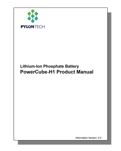 PowerCube-H1-48/480V - Pylontech 480V 24kWh High Voltage Managed ...