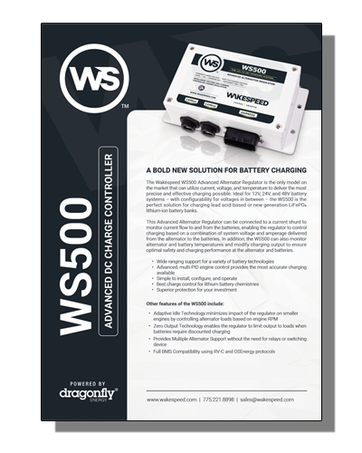 Wakespeed WS500 Wakespeed Advanced Alternator Regulator with CAN-Bus