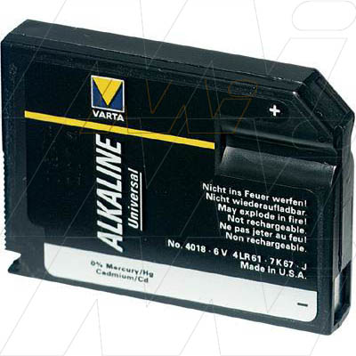 Varta 4918-BP1 - Varta 4918 Alkaline Battery replaces 1412AP, 4018 ...