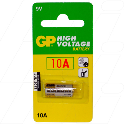 GP GP10A-BP1 - GP10A 9V Alkaline Battery Replaces 10A, A10, E10A, G10A ...