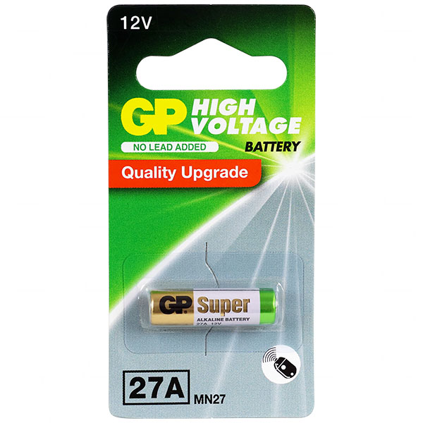 GP27A-BP1 12V alkaline battery