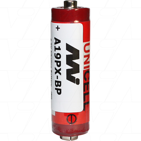 Unicell A19PX-BP1 - A19PX Alkaline Battery replaces 531, PX19, V19PX