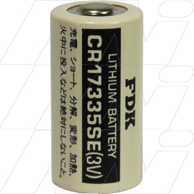 FDK CR17335SE - Specialised Lithium Battery,Cylindrical Cell
