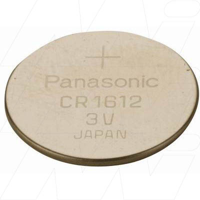 Panasonic CR1612/BN - Bulk Pack Lithium Battery Coin Cell