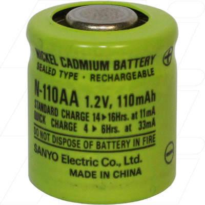 Sanyo N110AA - Industrial General Use Cylindrical Cell