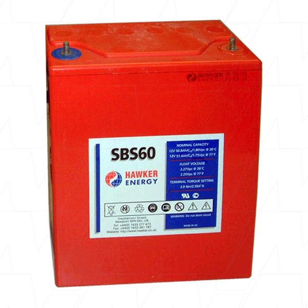 Powersafe SBS60 - Sealed Lead Tin BatteryPowerSafe SBS