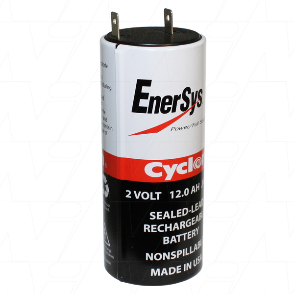 EnerSys 0840-0004 - 0840-0004 Sealed Lead Tin Battery Cyclon Cell