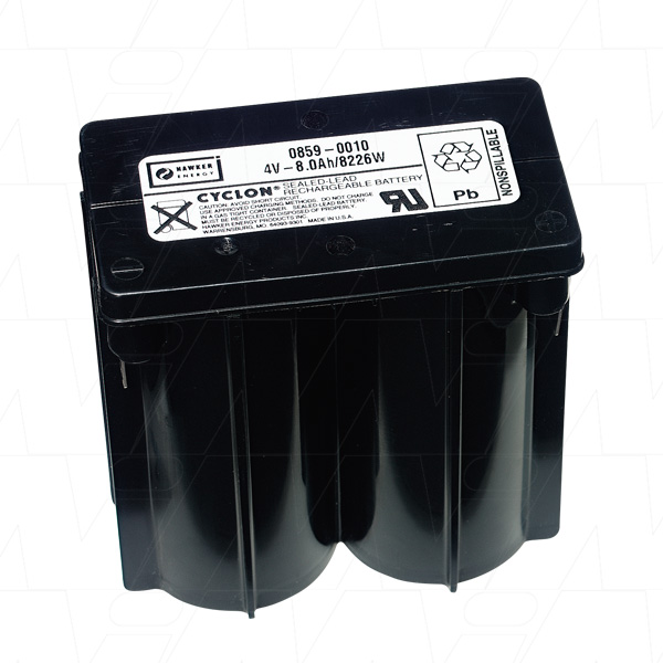EnerSys 0859-0010 - Sealed Lead Tin BatteryCyclon Monobloc