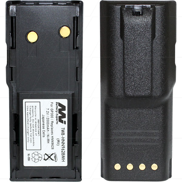 MI Battery Experts TWB-HNN9628MH - Two Way Radio battery suitable for ...