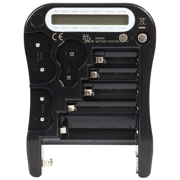 MW333 - MW Battery Tester for Primary Batteries