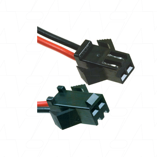 Enepower CE-F - JST Type SMP-02V-BC, Leads RED & BLACK=400mm AWG24.