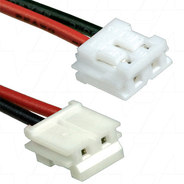 Enepower CE-S - JST Type EHR-2, Leads RED & BLACK=150mm Strip & Tin