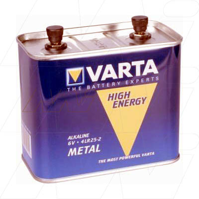 Varta 435 - 435 Alkaline Lantern Battery replaces 4R25-2, 521, 540, 731 ...