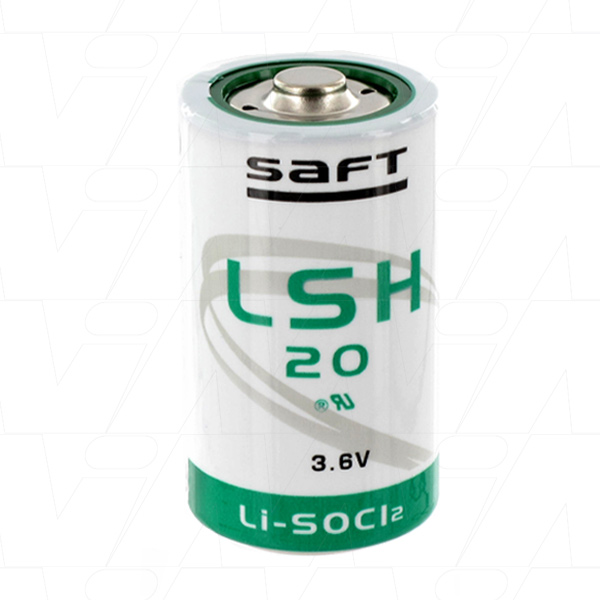 Saft LSH20 High Rate D size Spiral Wound Lithium Thionyl Chloride