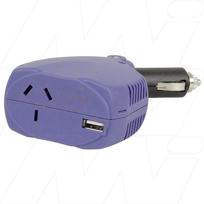 Powertech MI5125 - 10-15 volts DC input - output 240 volts AC @ 150 watts + USB power inverter