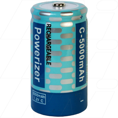 Powerizer MH-C5000 - Consumer Rechargeable Battery Cylindrical Cell