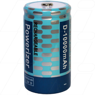 Powerizer MH-D10000 - Consumer Rechargeable Battery Cylindrical Cell