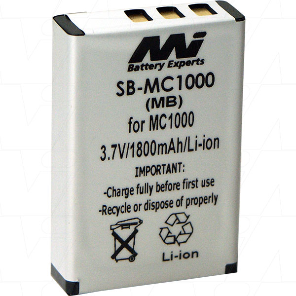 MI Battery Experts SB-MC1000 - Scanner & Data Terminal battery suitable ...