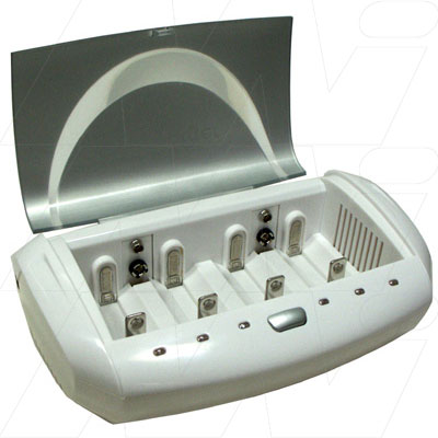 Enecharger NC1500U - Fast automatic charger for AAA, AA, C, D & 9V NiCd ...