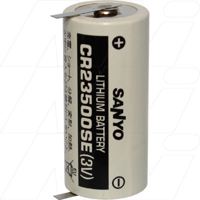 Sanyo CR23500SE-T1 - Specialised Lithium Battery Cylindrical Cell