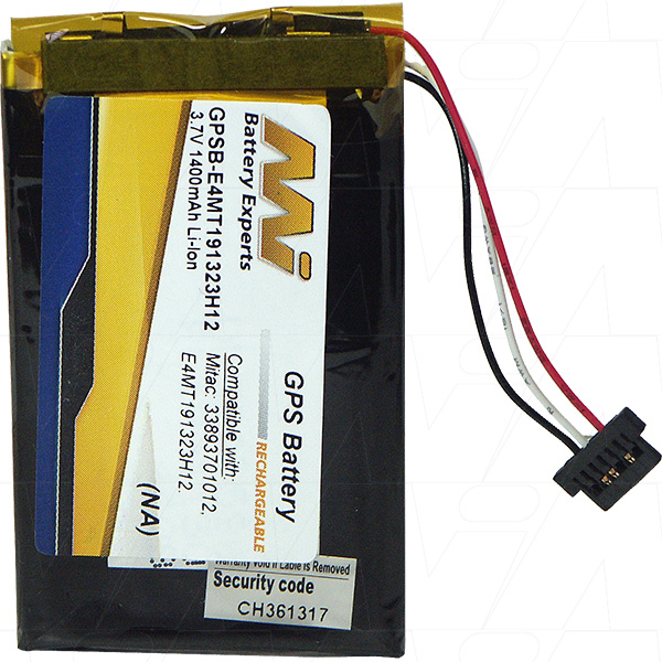 MI Battery Experts GPSB-E4MT191323H12 - GPS battery suitable for Mitac ...