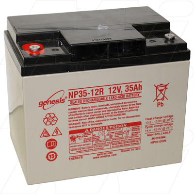 Genesis NP35-12R - Sealed Lead Acid Battery Valve Regulated (AGM Type)