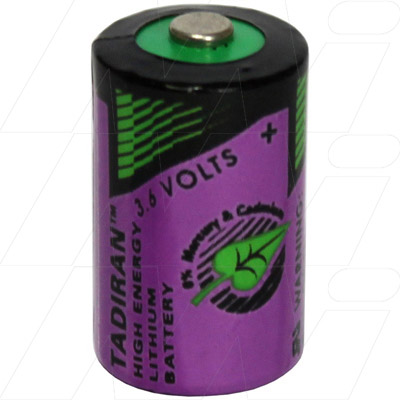 Tadiran TL-5902/S - TL-5902/S 1/2AA size Tadiran Lithium 3.6V Thionyl ...