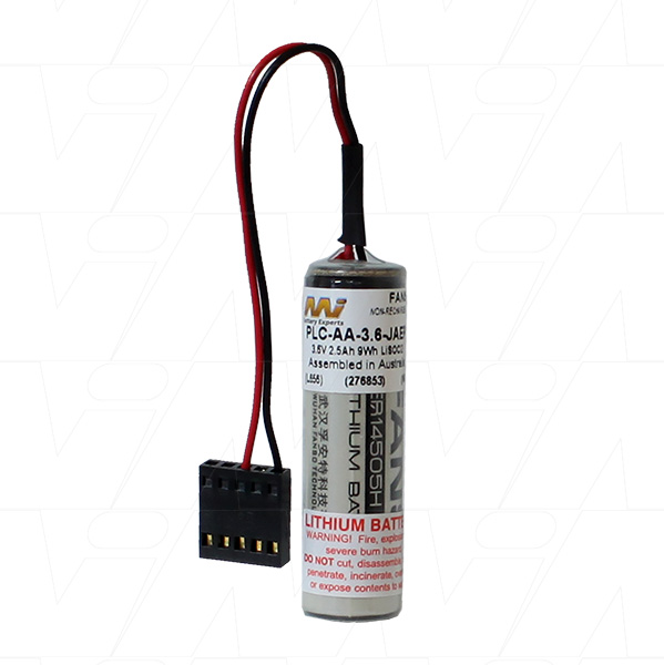 MI Battery Experts PLC-AA-3.6-JAEPS - Specialised Lithium PLC Battery