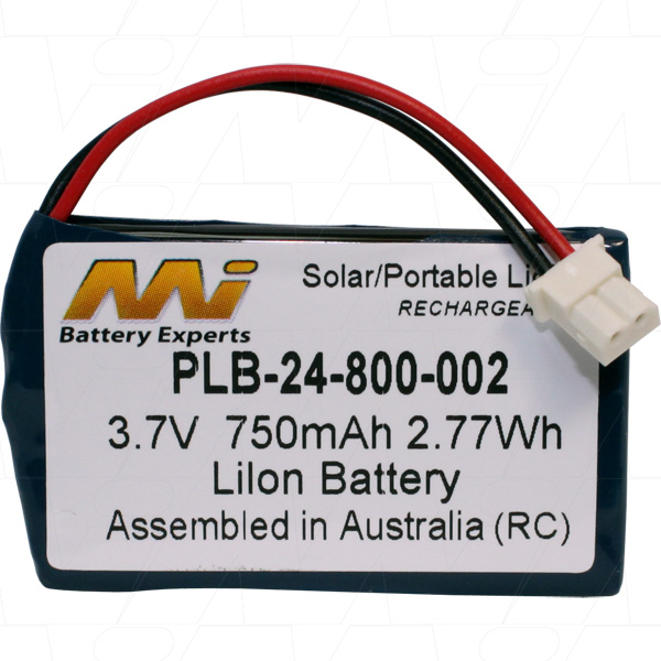 MI Battery Experts PLB-24-800-002 - Battery for SL-24000 Solar LED Light