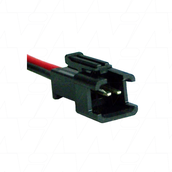 Enepower CE050 - JST Female Type SMR-02V-B Red & Black 325mm.