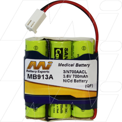 MI Battery Experts MB913A - Medical battery suit. for VITALOGRAPH 2120 ...