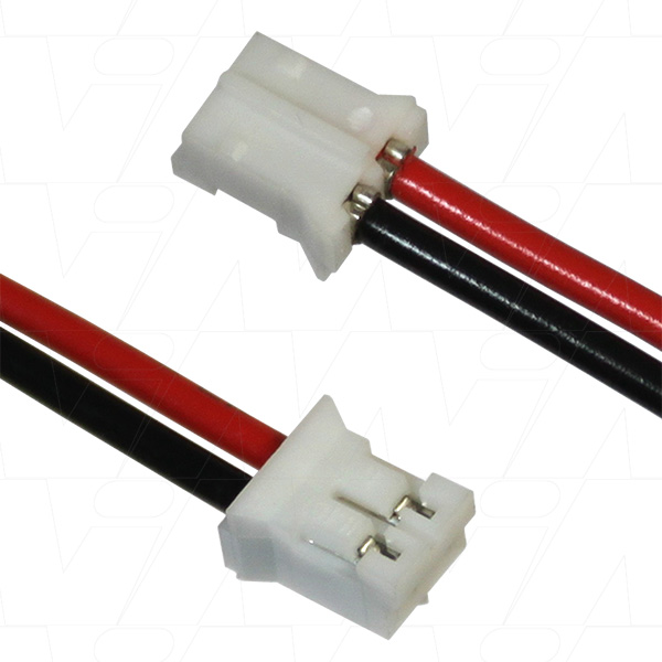 Enepower CE-KEXT - JST Type PHR-2, Leads RED=150mm BLACK=150mm UL1007 Strip & Tin