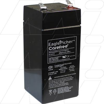 Eagle Picher CF-4V4.6 - CF-4V4.6 Eagle Picher Sealed Lead Acid Battery