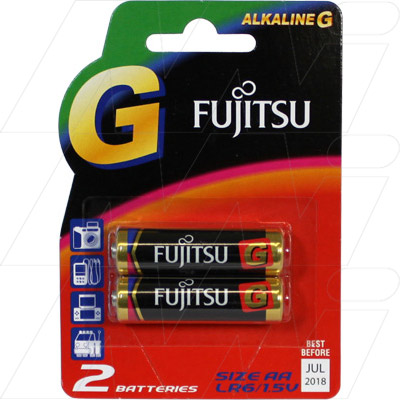 Fujitsu LR6G/BP2 - Fujitsu LR6G AA size alkaline battery. Replaces LR6 ...