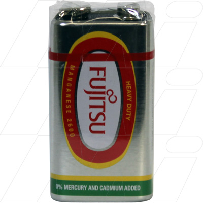 Fujitsu 6F22/2600SP1 - Fujitsu 6F22 9V size carbon zinc heavy duty ...