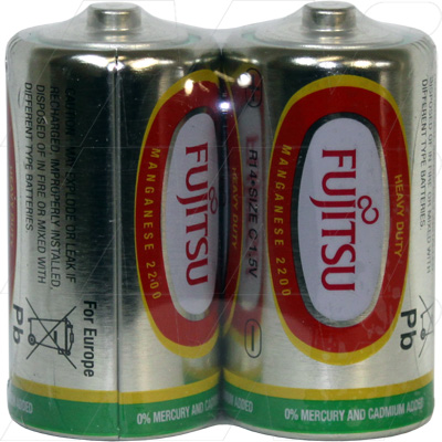 Fujitsu R14/2200SP2 - Fujitsu R14 C size carbon zinc heavy duty battery ...