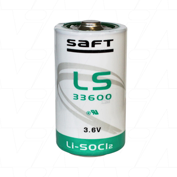 Saft LS33600 - D Size Saft Lithium Cylindrical Cell