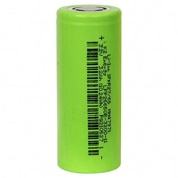 K2 Energy K226650EV01 - K2 Energy High Capacity Lithium Iron Phosphate ...