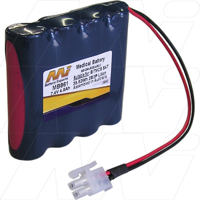 MI Battery Experts MB861 - Medical battery suitable for Bitmos sat 805