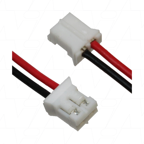 Enepower CE-PHR2EXT - JST Type PHR-2, Leads BLACK (P1) & RED (P2)=250mm ...