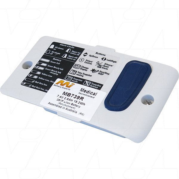 MI Battery Experts MB739R - Medical battery suit. for Welch Allyn ...