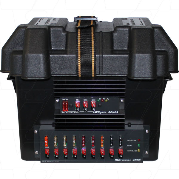 West Mountain Radio DC-to-GO Battery Box - DC-to-GO Battery Box from ...