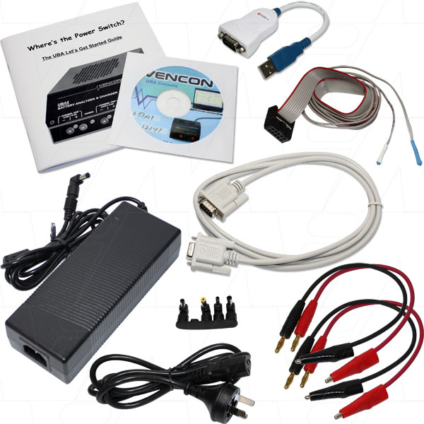 Vencon UBA5-HC20A+PSU - Vencon High Current Battery Analyser 0-24V 10A ...