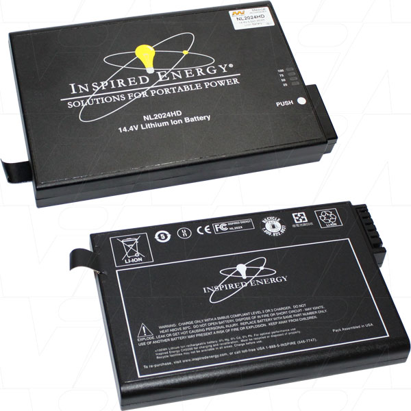 Inspired Energy NL2024HD - Medical Battery