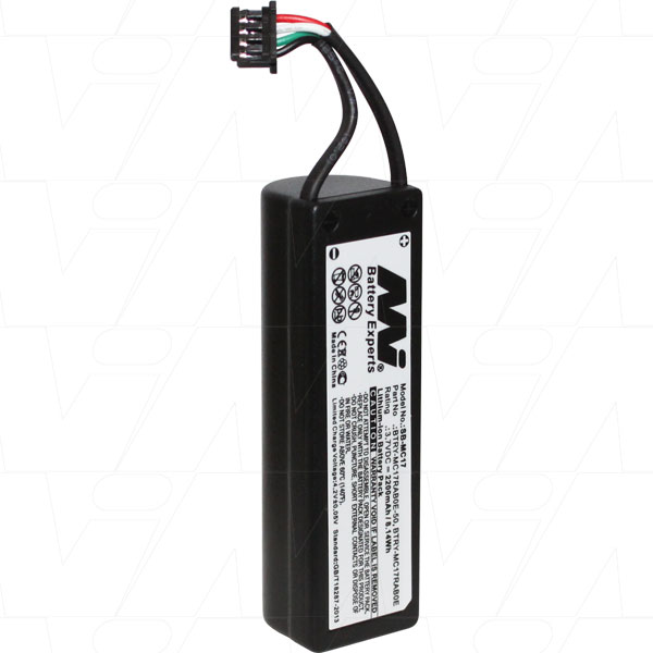 MI Battery Experts SB-MC17 - Scanner & Data Terminal battery suitable ...